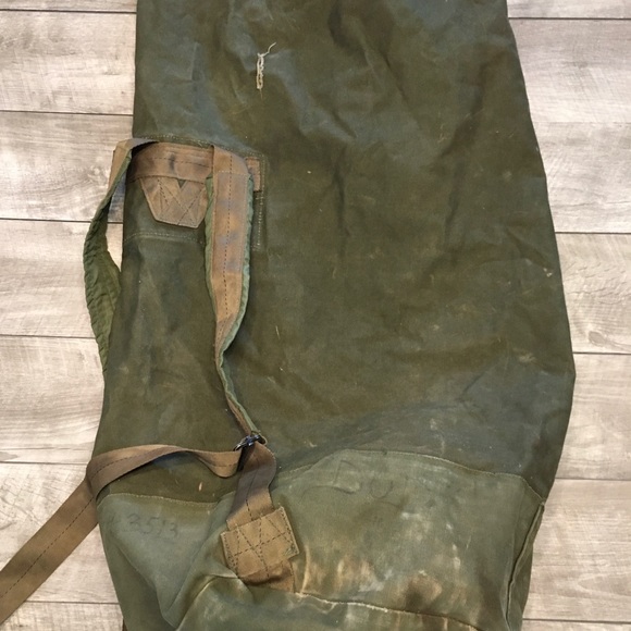 unbranded | Bags | Vintage Us Army Vietnam War Era Barrack Laundry ...